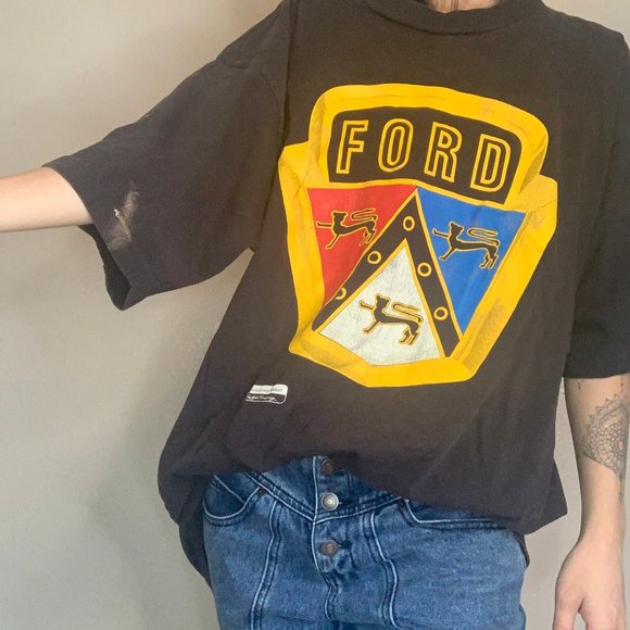 Vintage | Shirts | Vintage Ford Classic Logo Tshirt | Poshmark